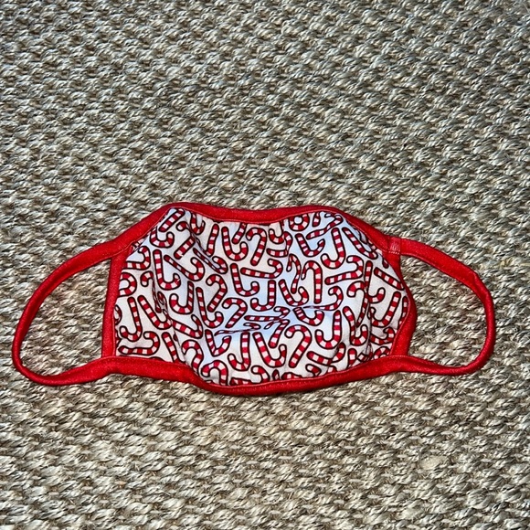 Handmade | Accessories | Christmas Candy Cane Holiday Face Mask | Poshmark